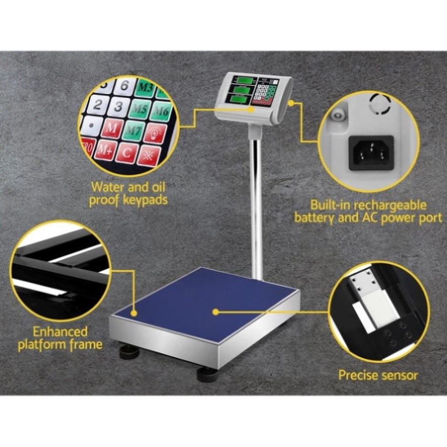 Emajin Platform Scales Digital 300KG Electronic Scale Counting LCD ...