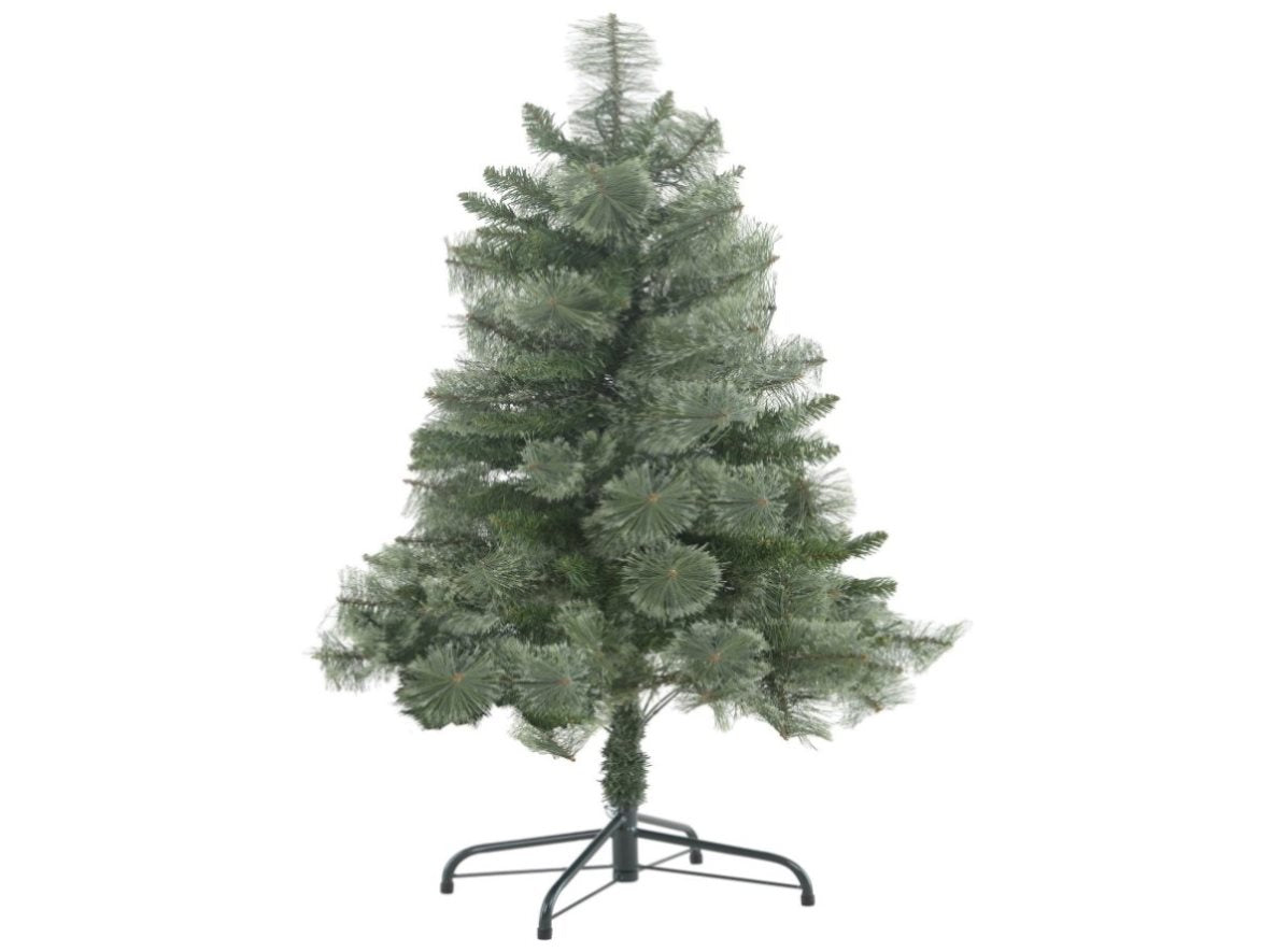 Christabelle 1.2m Christmas Tree Cashmere Pine 4ft Pre-Lit LED Lights ...