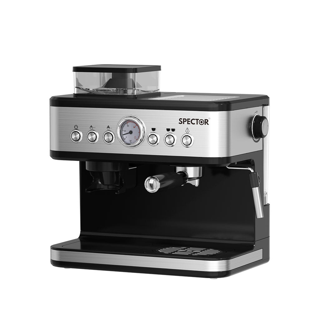 Spector Coffee Machine Espresso Capsule Black COFF1002-BK – ZNTS ...