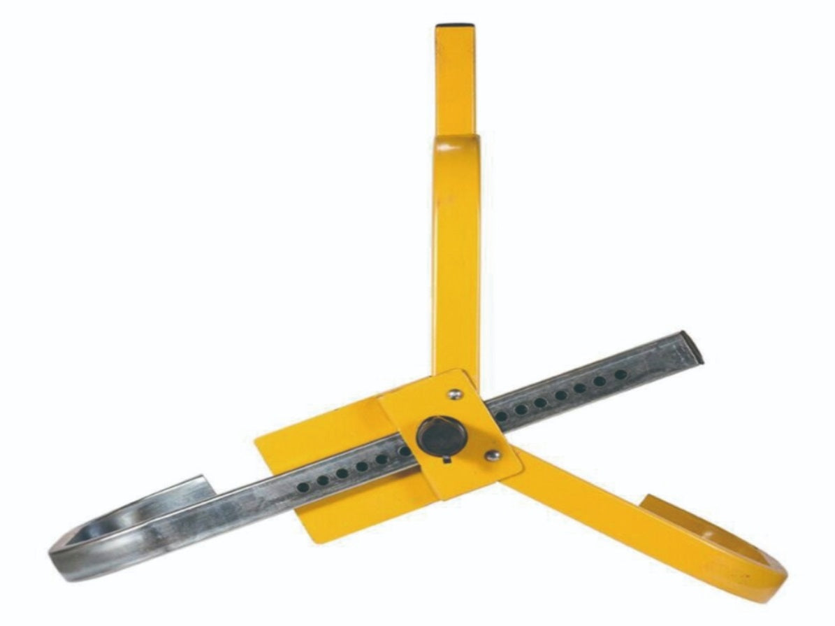 Heavy Duty Wheel Lock Clamp Anti-theft Vehicle Caravan Security 13''-15 ...