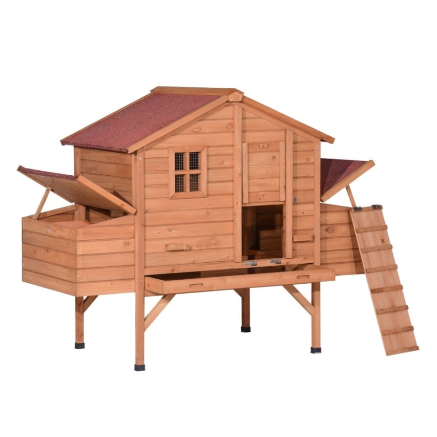 YES4PETS XXL Chicken Coop Rabbit Hutch Cage Hen Chook House V278-CC516 ...