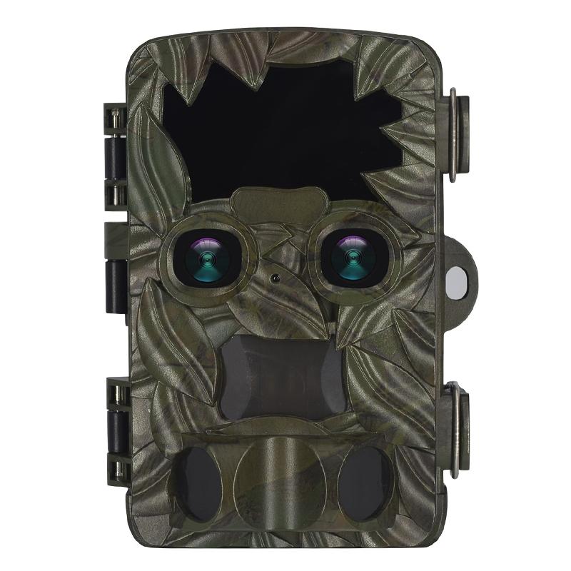 Outdoor Camouflage Dual Lens Infrared Camera With 4K Resolution And ...