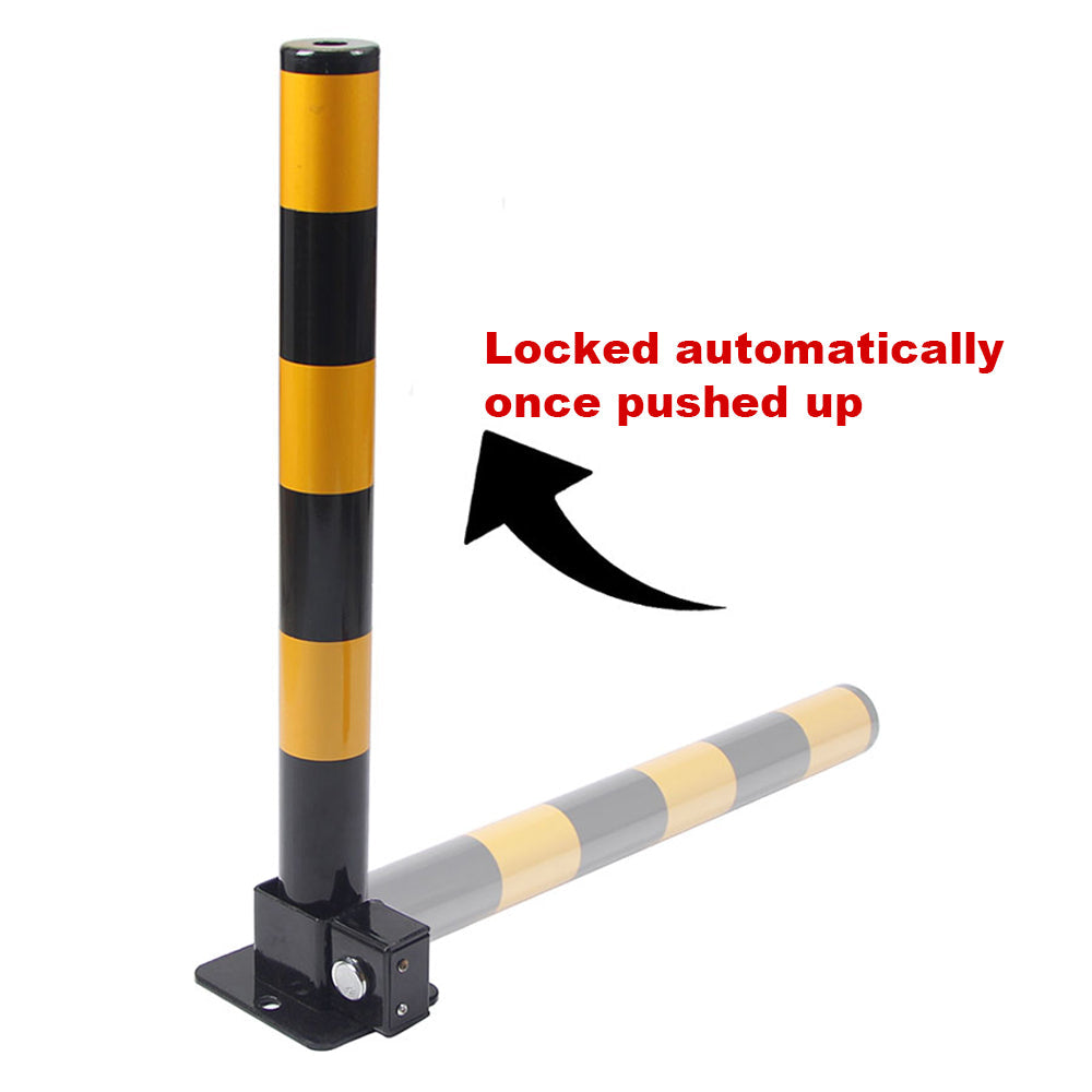 Fold Down Vehicle Security Car Parking Lock Safety Barrier Bollard ...