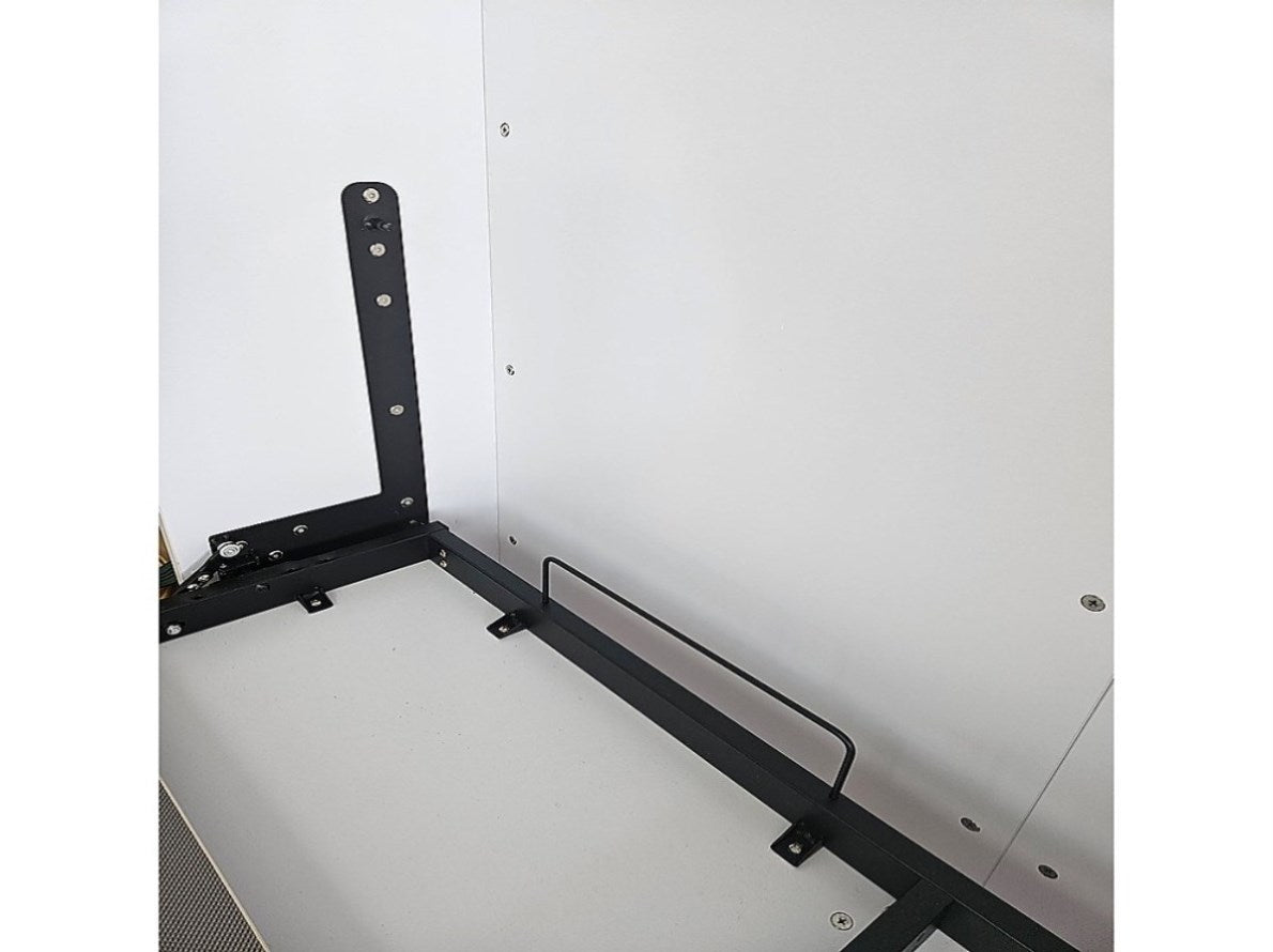 Single DIY Wall Bed Hardware Kit with Gold handle Frame & Mechanism for ...