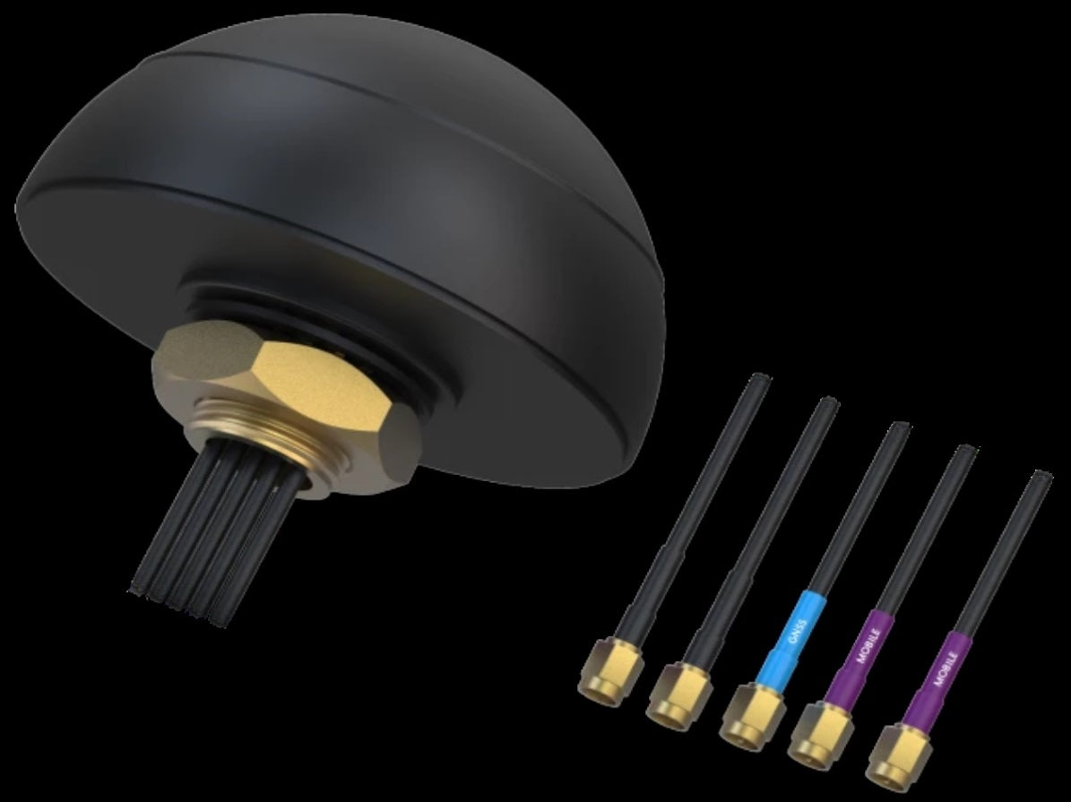 Teltonika PR1KCO28 Combo MIMO Mobile / GNSS / WiFi Roof SMA Antenna TT ...
